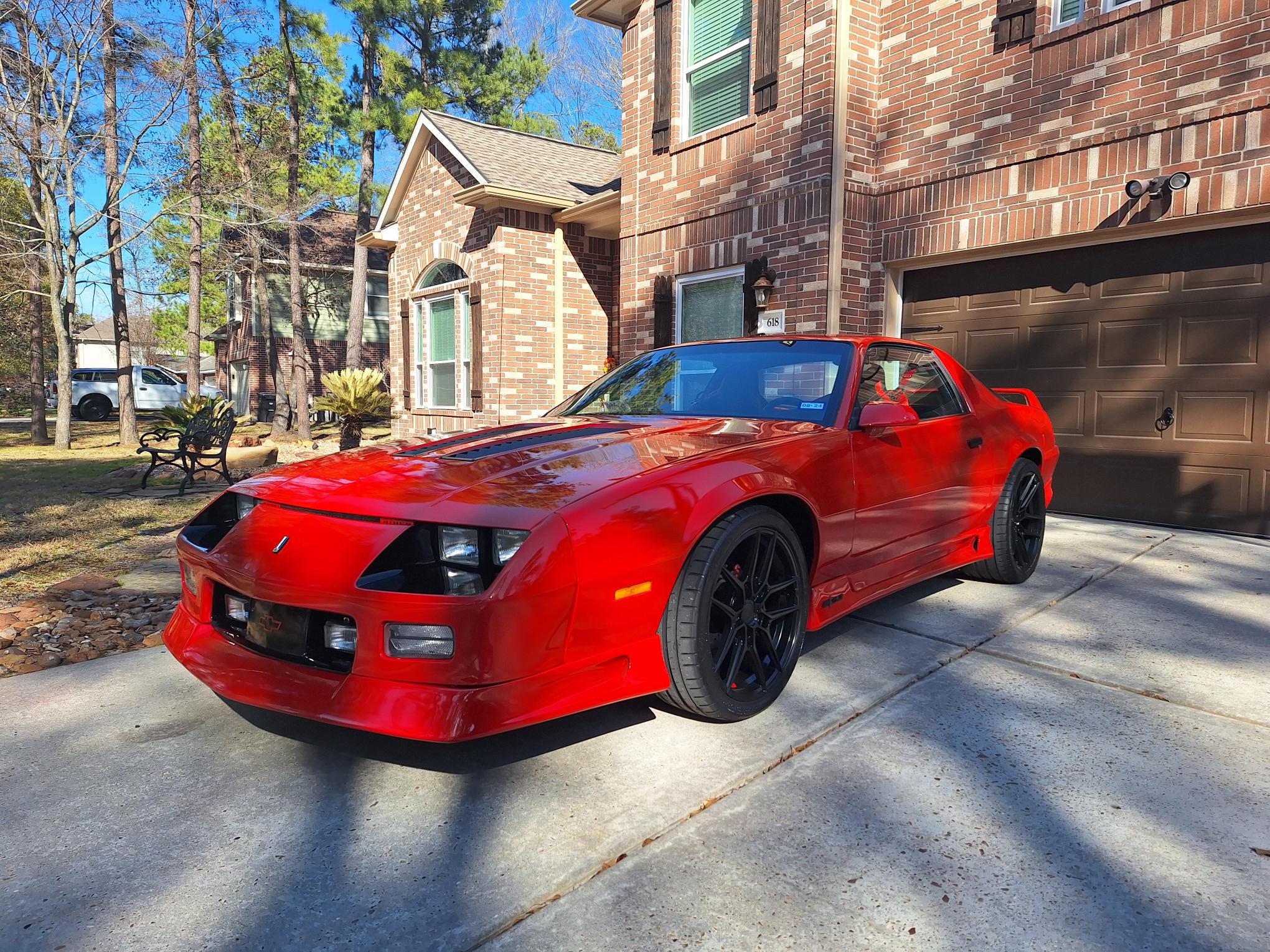 Chevy Camaro Z28 x Semi Gloss Black Helium – Variant Alloy Wheels